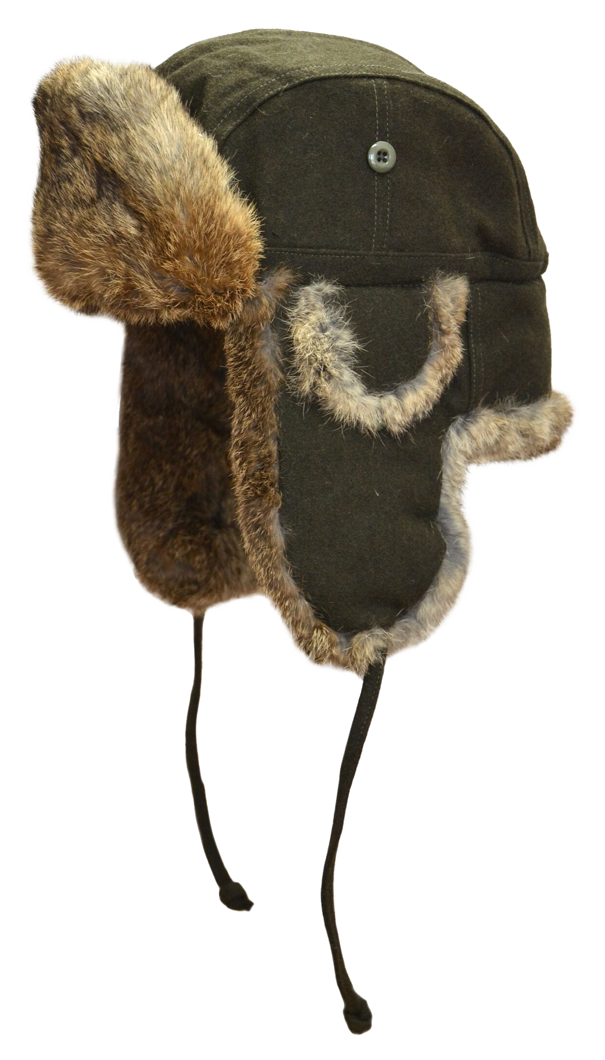 Crown Cap Wool Blend Aviator Hat with Rabbit Trim | Cabela's